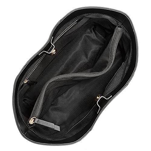 NINE WEST womens Sunnyside Tote CARRYALL, Black, One Size US