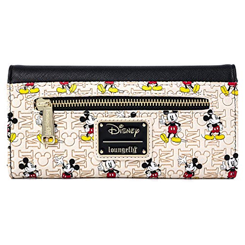Loungefly Disney Mickey Mouse Hardware Faux Leather Wallet