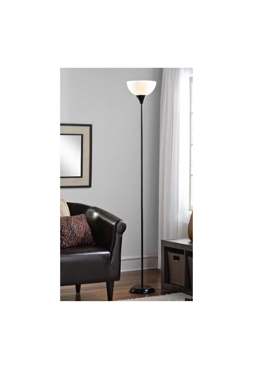 Mainstays 5' 11" Floor Lamp, Silver