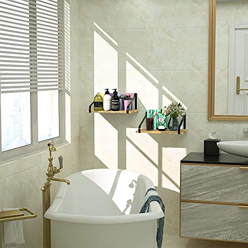 Love-KANKEI Floating Shelves Bundle(Contains 2 Items)