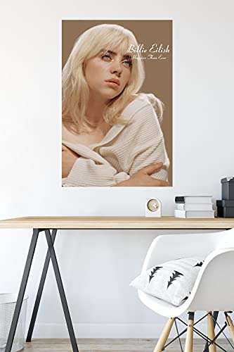 Trends International Billie Eilish-Cover Wall Poster, 22.375" x 34", Premium Unframed Version, Bedroom