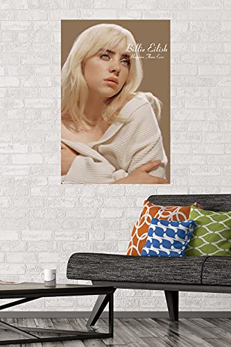 Trends International Billie Eilish-Cover Wall Poster, 22.375" x 34", Premium Unframed Version, Bedroom