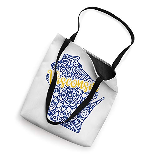 Wisconsin State Pride I Love Wisconsin Tote Bag
