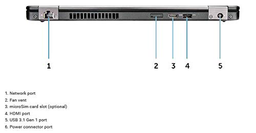 Dell Latitude 5480 | 14 inch Business Laptop | Full HD FHD 1080p | Intel Quad Core i5-6440HQ | 8GB DDR4 | 256GB SSD | Backlit Keyboard | Win 10 Pro (Certified Refurbished)