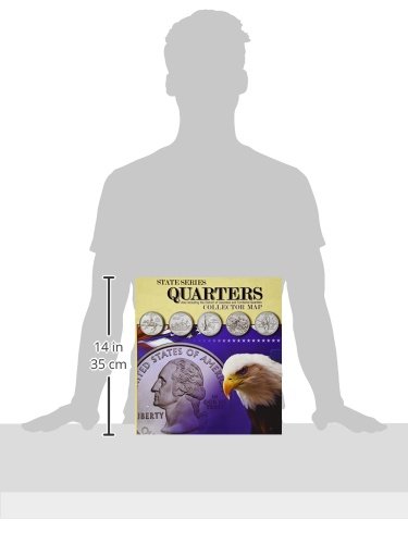 State Series Quarters Collector Map: Also Including the District of Columbia and Territorial Quarters