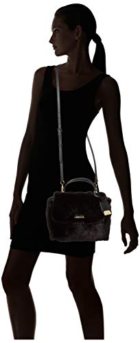 Calvin Klein Leilani Micro Pebble Top Handle Crossbody, Black