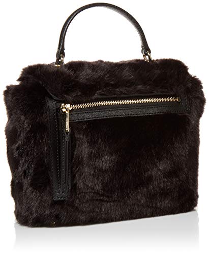 Calvin Klein Leilani Micro Pebble Top Handle Crossbody, Black