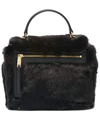 Calvin Klein Leilani Micro Pebble Top Handle Crossbody, Black