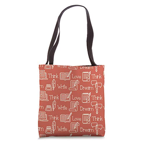 Writer Write Biographer Novelists Author Writing Gifts Tote Bag