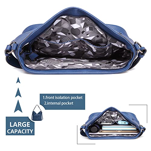Handbags for Women Large Leather Ladies Hobo Bag Fashion Handbag Wallet Shoulder Bag