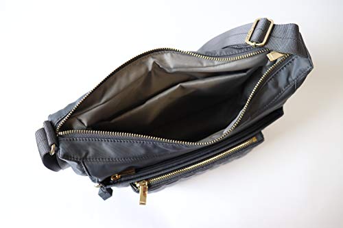 Hedgren Kalpana Quilted Hobo Shoulder, Iron Gate