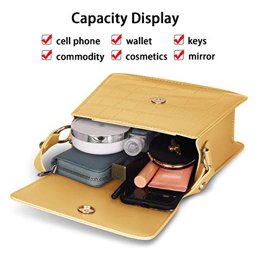 Cute Trendy Purse for women Small Crossbody Bags with Top Handle Mini PU Leather Handbag with Zipper