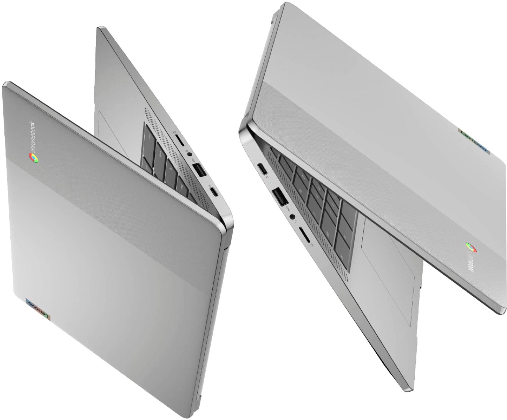 Lenovo Chromebook 3 14" Touchscreen Laptop,MediaTek MT8183,4GB RAM,128GB Storage(64GB eMMC+64GB SD Card),Webcam,Chrome OS w/ GalliumPi Accs.