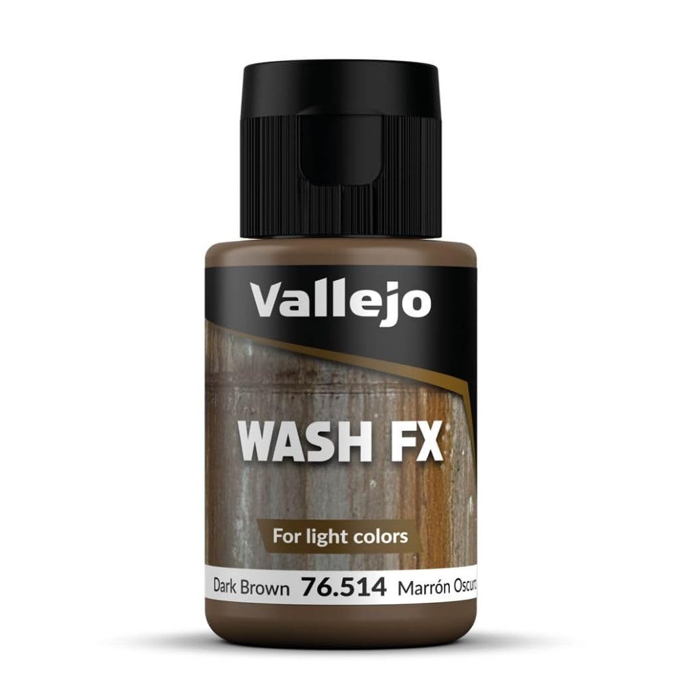 Vallejo Dark Brown Wash, 35ml