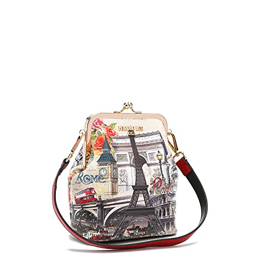 Nicole Lee Europe Kiss Lock Bag