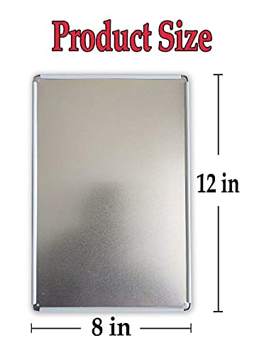NIUMOWANG Metal Sign - Hard Times Create Strong Men, Strong Men Create Good Times Tin Poster 12 X 8 Inches