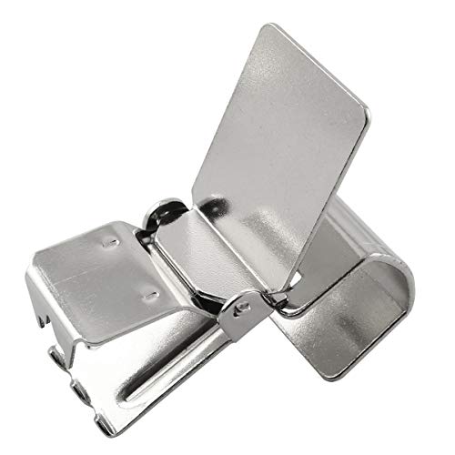 PSCCO 4PCS Rug Clips Stainless Steel Wire Back Rug Clips Special Carpet Clip
