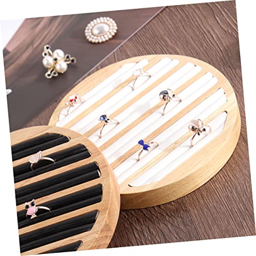 Zerodeko 2pcs Ring Storage Tray Ring Display Tray Bracelet Ring Holder Ring Display Organizer Display Tray for Multiple Rings Vanity Ring Organizer Rings Holder for Display Rings Organizer