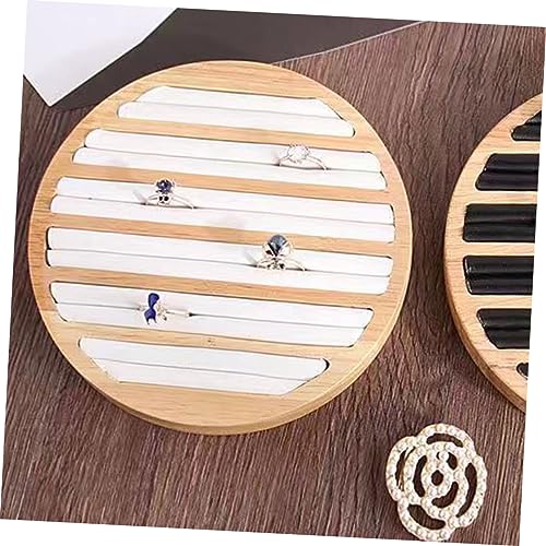 Zerodeko 2pcs Ring Storage Tray Ring Display Tray Bracelet Ring Holder Ring Display Organizer Display Tray for Multiple Rings Vanity Ring Organizer Rings Holder for Display Rings Organizer