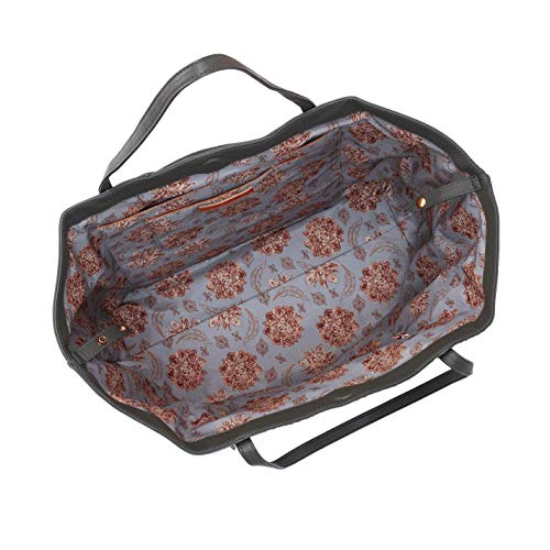 HOBO Women's KINGSTON TOTE, Velvet Hide SAGE BRUSH