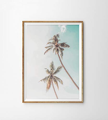 iMagitek Set of 6 Unframed California Coastal Surf Wall Art Prints, Beach Sunset Wall Poster, Surfboard Wall Art (8" x 10")