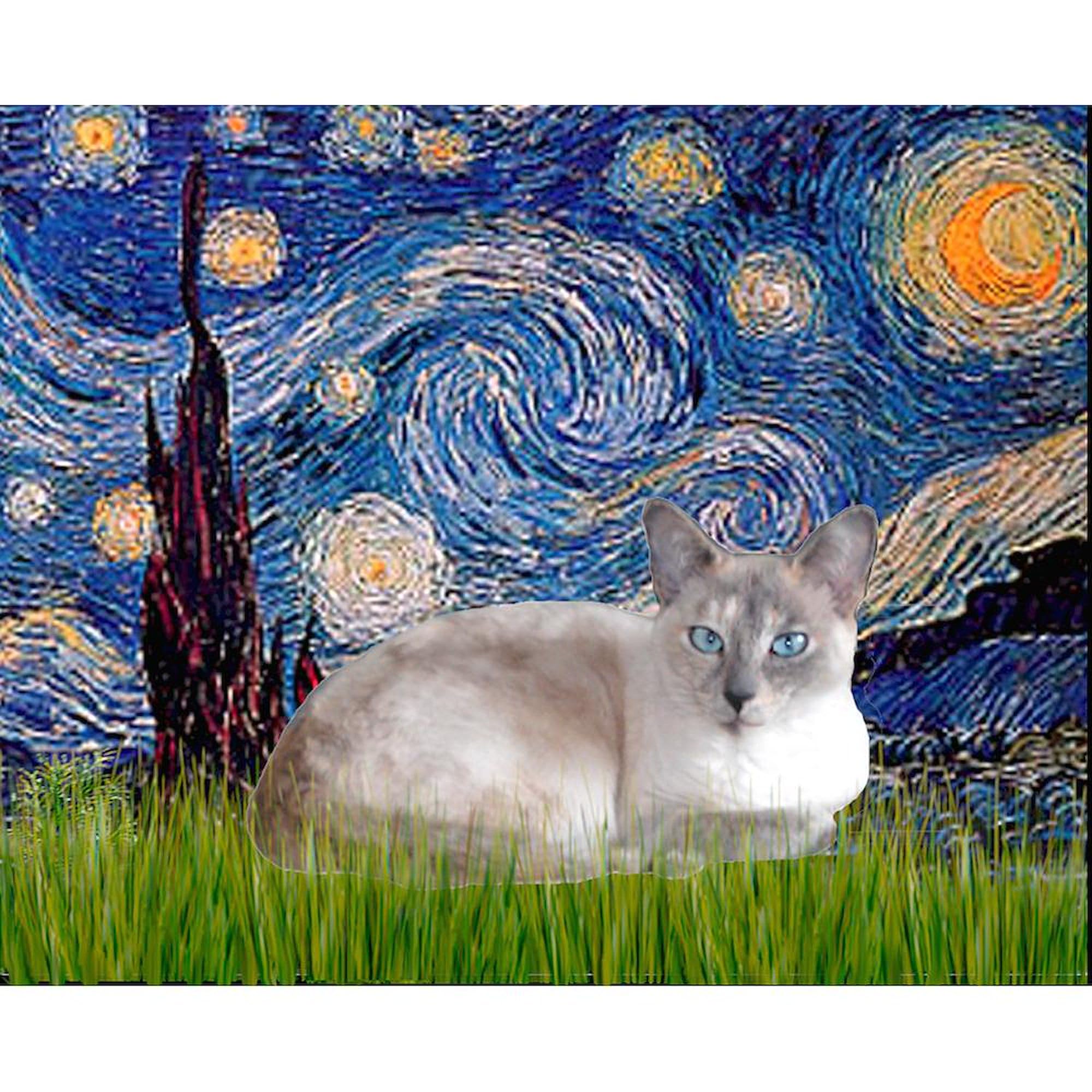 CafePress Starry / Lilac Pt Siamese Cat Mug Ceramic Coffee Mug, Tea Cup 11 oz