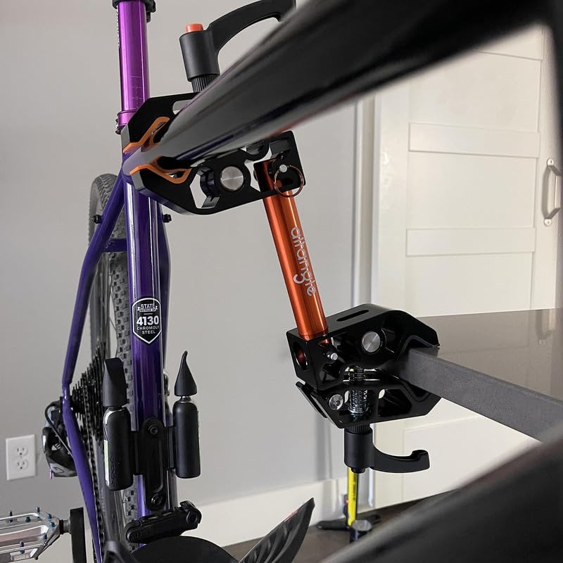 Altangle Bike Repair Stand - Home Portable Bicycle Mechanics Workstand and Storage device - for Mountain MTB Road Bikes Maintenance - Travel-Friendly and Space-Saving