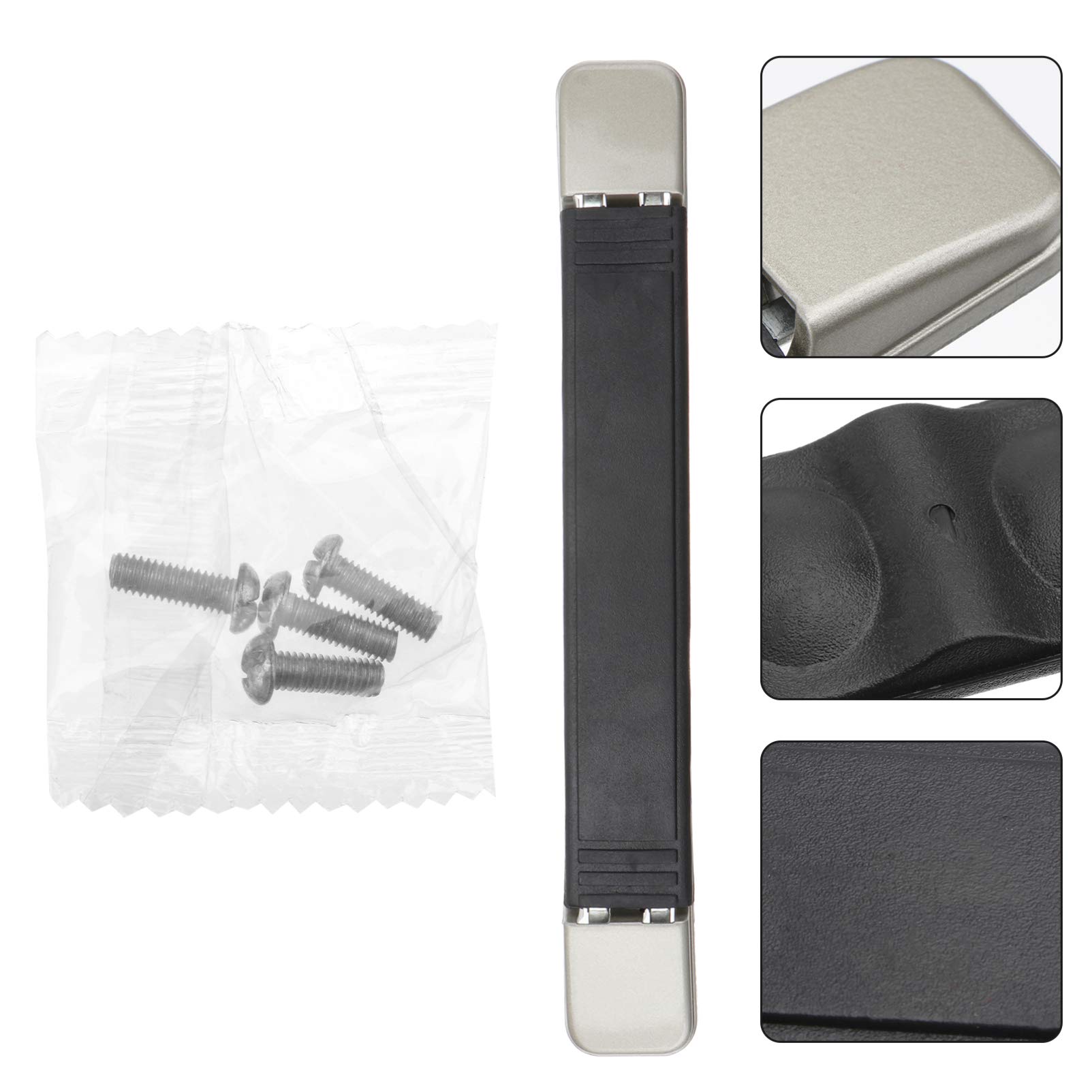 YARDWE 1pc Black Handbags Black Dressers Vanity Table Pull Flexible Handles Cupboard Door Handles Black Knobs Dresser Knobs Replacement Kayaking Accessories Wardrobe Telescopic