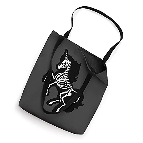 Gothic Unicorn Skeleton Kawaii Alternative Goth Tote Bag