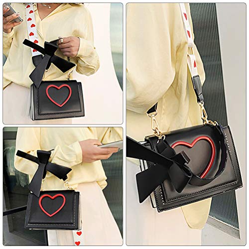 TENDYCOCO Simple Tote Bag Adjustable Bag Fashionable Trendy Universal Bag Black