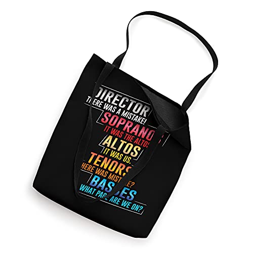 Choir Director Gifts Choir Director Shirt Funny Choir Tote Bag