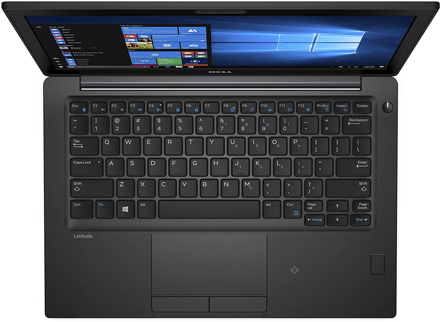 Dell Latitude 7280 Touchscreen 12.5-inch FHD Intel Core i7-7600U 16GB DDR4 512GB Solid State Drive Webcam WiFi Bluetooth|Windows 10 Professional (Renewed)