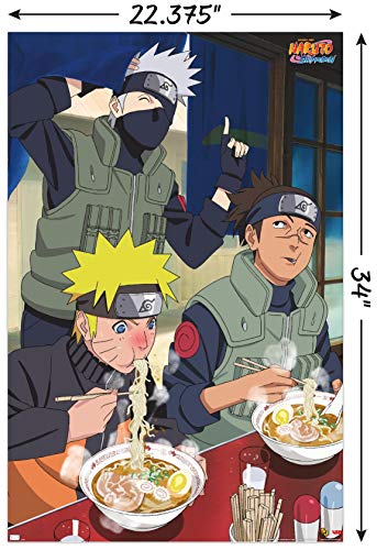 Trends International Naruto Shippuden - Food Wall Poster, 22.375" x 34", Unframed Version