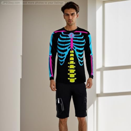 UGLY FROG Designs Cycling MTB Bicycle Mountain Bike Jersey Shirt for Men, Sprint & Symmer Baseball Jersey Long Sleeve