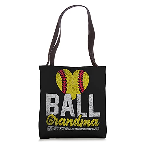 Retired Softball Player Grandma Sports Lover Women Softball Tote Bag
