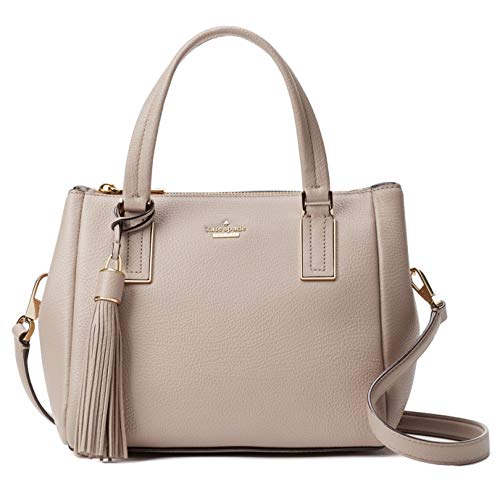 kate spade new york Kingston Drive Small Alena Leather Satchel (Bone Grey)
