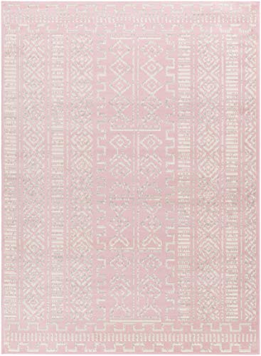 Artistic Weavers Dianne Area Rug 5'3" x 7'3", Pale Pink/Cream