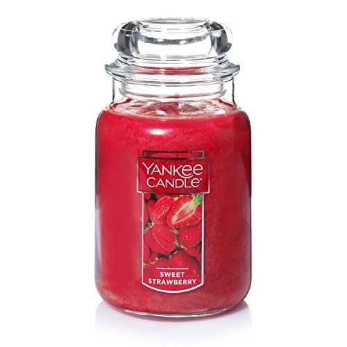 Sweet Strawberry Large Jar Candle,Fresh Scent