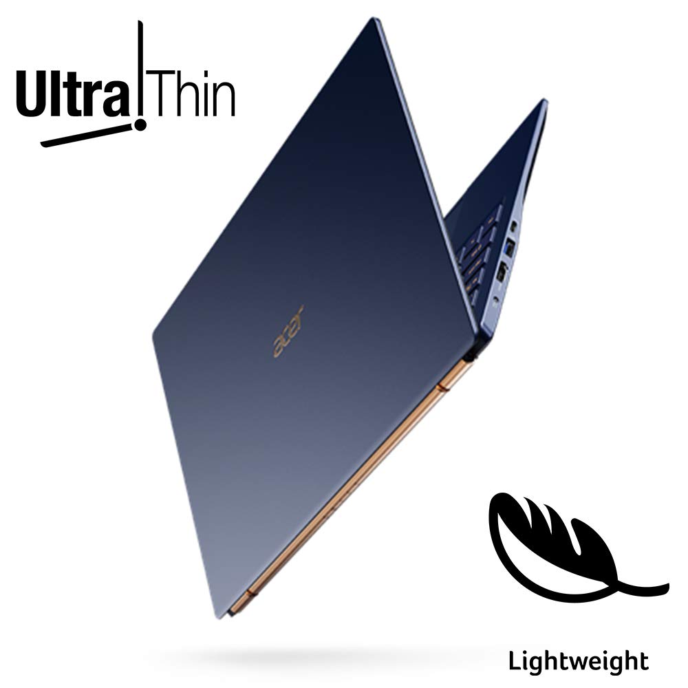 Acer Swift 5 Ultra-Thin & Lightweight Laptop, 14" Full HD IPS Touch, 10th Gen Intel Core i7-1065G7, 8GB LPDDR4, 512GB PCIe NVMe SSD, FP Reader, Wi-Fi 6, Back-lit Keyboard, Windows 10, SF514-54T-76PY