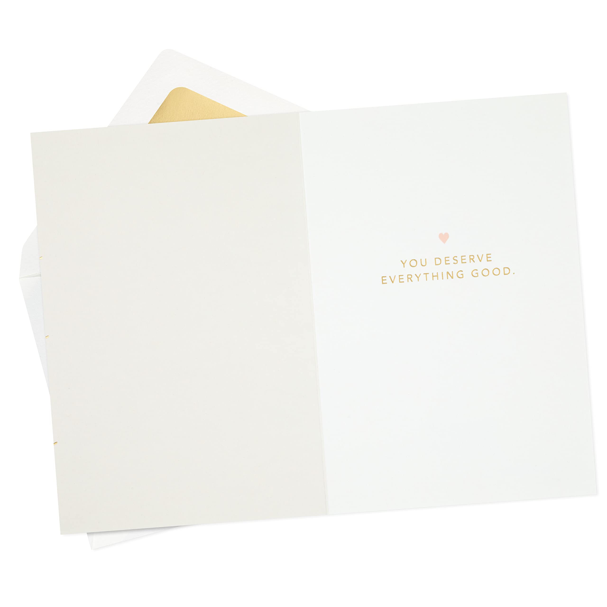 Hallmark Signature Birthday Card for Husband, Wife, Boyfriend, Girlfriend (One I Love) (5RZH2202)