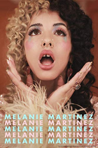 Melanie Martinez Repeating Name Crybaby Detention K 12 Album Music Merch Thick Paper Sign Print Picture 8x12