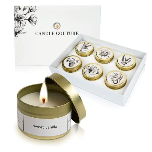 Scented Candles Gifts for Women, 6 Pack Luxury Aromatherapy Candles Gift Set for Home, Birthday, Motherās Day, Bridesmaid's Gift Candles Bulk Scented - Assorted 3oz
