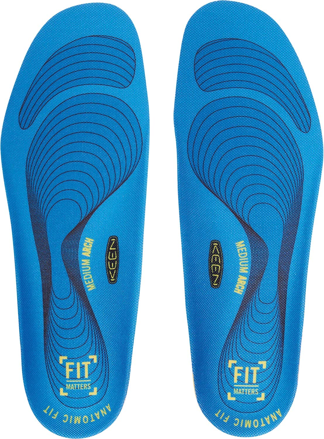 KEEN Utility Men's K-30 Gel Insole for Neutral Arches Accessories, Blue, S Regular US