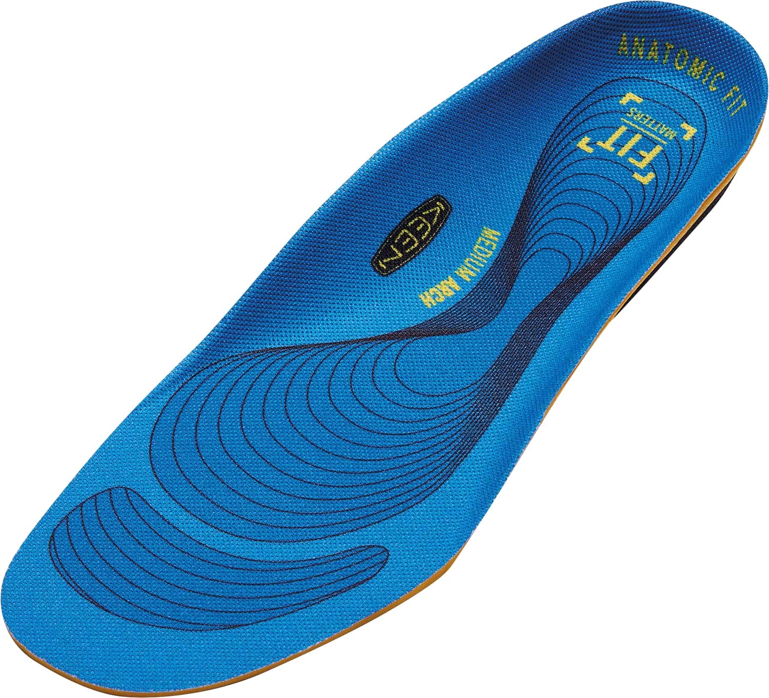 KEEN Utility Men's K-30 Gel Insole for Neutral Arches Accessories, Blue, S Regular US