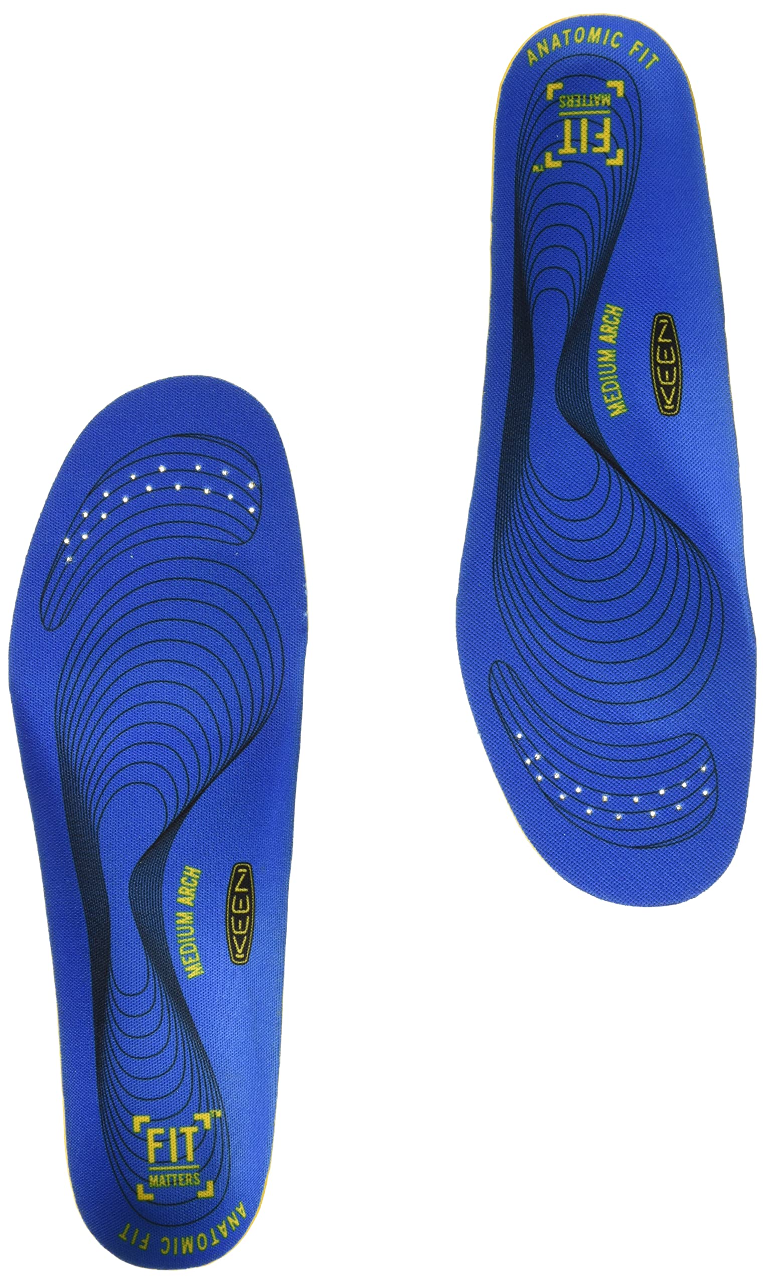 KEEN Utility Men's K-30 Gel Insole for Neutral Arches Accessories, Blue, S Regular US
