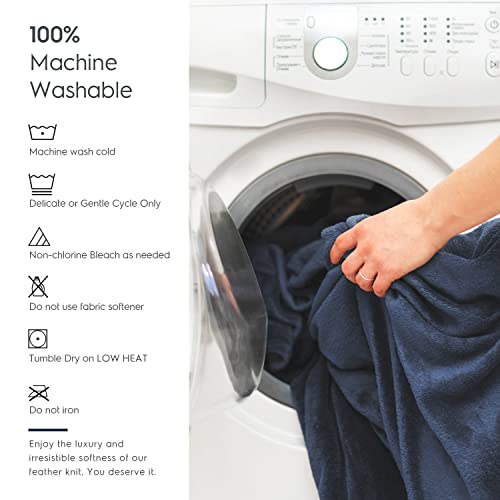 TAFTS Throw Blankets - Ultra Plush 320GSM - Soft, Ultra Comfy, Fluffy and Fuzzy - Plush Blankets and Throws for Couch, Bed & Living Room - All Seasons - Blankets King Size - Space Grey