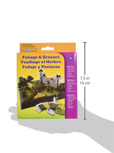Woodland Scenics SP4120 Scene-A-Rama Foliage and Grasses Kit, Multicolor