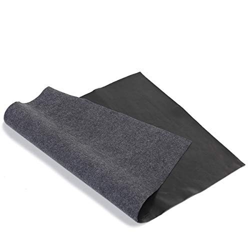Fireplace Rug—Stove fire mat,Retardant | Heat Resistant,Ember Mat and Grill mat,Absorbent material, Protect the home floor and ground from ashes, waterproof and anti-skid backing, washable (36"×60")