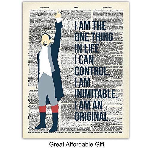 Lin-Manuel Miranda Merch - Alexander Hamilton Musical Merchandise - Motivational Wall Art - Patriotic Gifts - Inspirational Quotes Wall Decor - Office Wall Decor Posters - Broadway Gifts