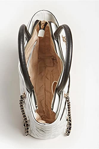 GUESS Illy Elite Tote White Multi